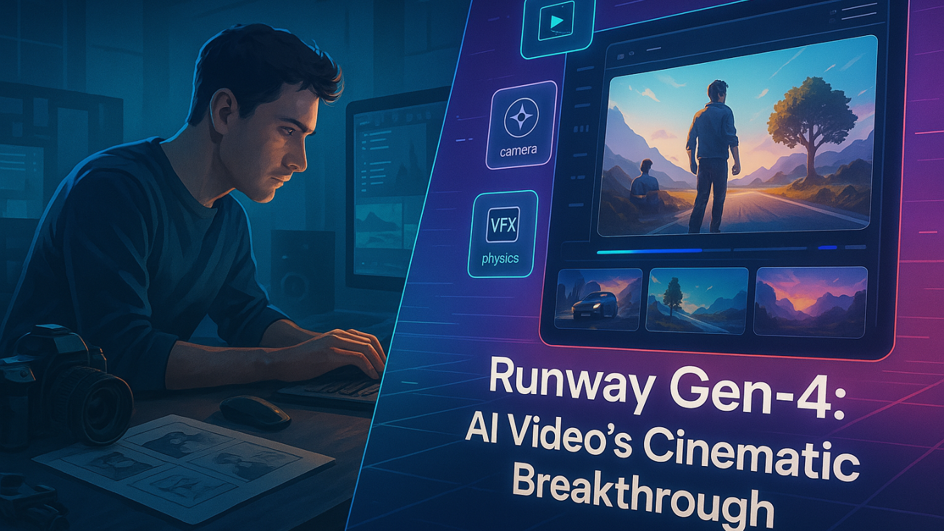 Runway Gen-4 Is a Game-Changer for AI Video and Filmmaking - Altagic