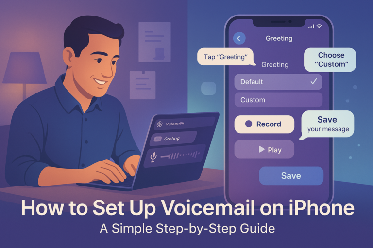 How to Set Up Voicemail on iPhone: A Simple Step-by-Step Guide - Altagic