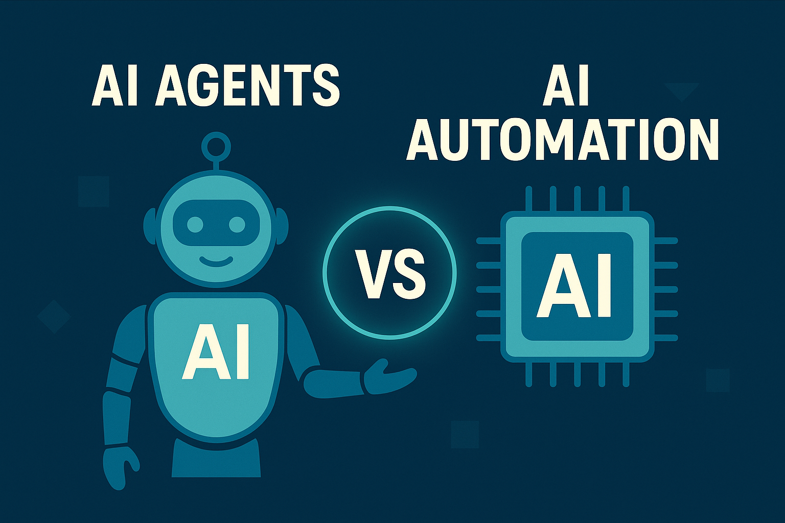 AI Agents vs AI Automation: What’s the Real Difference and Why It ...